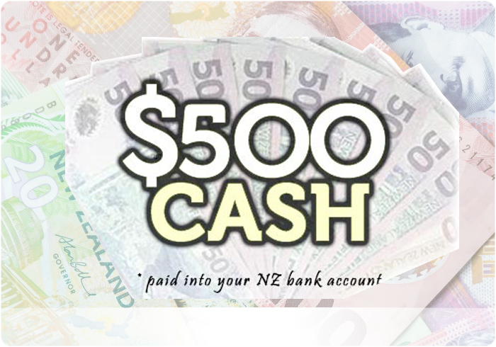 NZCity 24 Days of Xmas - Day 1, $500 CASH